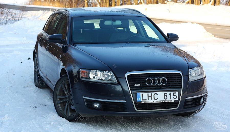 Zils Audi A6 2006 Petrikaičiai, ar dzinēja tilpumu 2.70 L un nobraukumu 287 tūkst. km par 2999 €, foto 1 vietnē AUTOMOTO.COM.LV