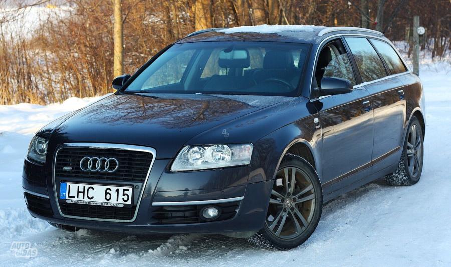 Zils Audi A6 2006 Petrikaičiai, ar dzinēja tilpumu 2.70 L un nobraukumu 287 tūkst. km par 2999 €, foto 5 vietnē AUTOMOTO.COM.LV
