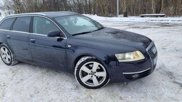 Blue Audi A6 2006 in Akmene, with an engine capacity of 2.97 L and mileage of 400 thousand km for 3700 €, photo 7 on AUTOMOTO.COM.LV