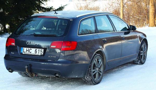 Синий Ауди А6 2006 в Кретинга, объемом двигателя 2.70 л и пробегом 287 тыс. км за 2999 €, фото 11 на AUTOMOTO.COM.LV