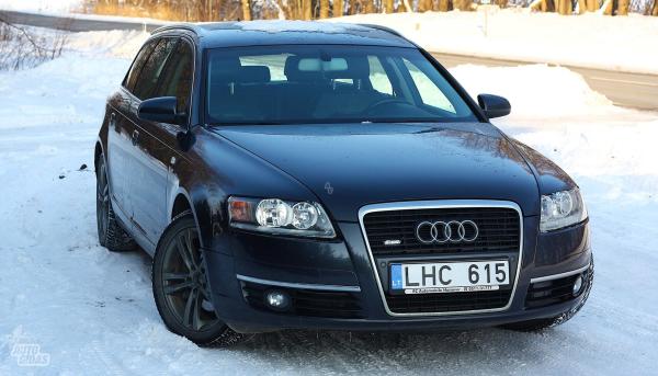Zils Audi A6 2006 Petrikaičiai, ar dzinēja tilpumu 2.70 L un nobraukumu 287 tūkst. km par 2999 €, foto 5 vietnē AUTOMOTO.COM.LV