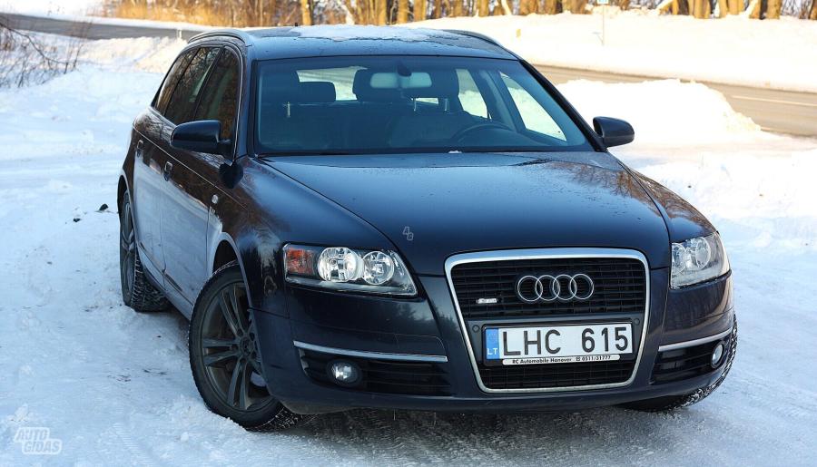 Zils Audi A6 2006 Petrikaičiai, ar dzinēja tilpumu 2.70 L un nobraukumu 287 tūkst. km par 2999 €, foto 5 vietnē AUTOMOTO.COM.LV