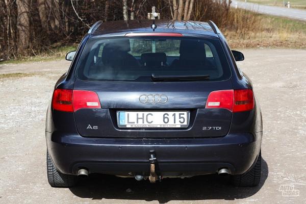 Blue Audi A6 2006 in Petrikaiciai, with an engine capacity of 2.70 L and mileage of 288 thousand km for 2999 €, photo 8 on AUTOMOTO.COM.LV