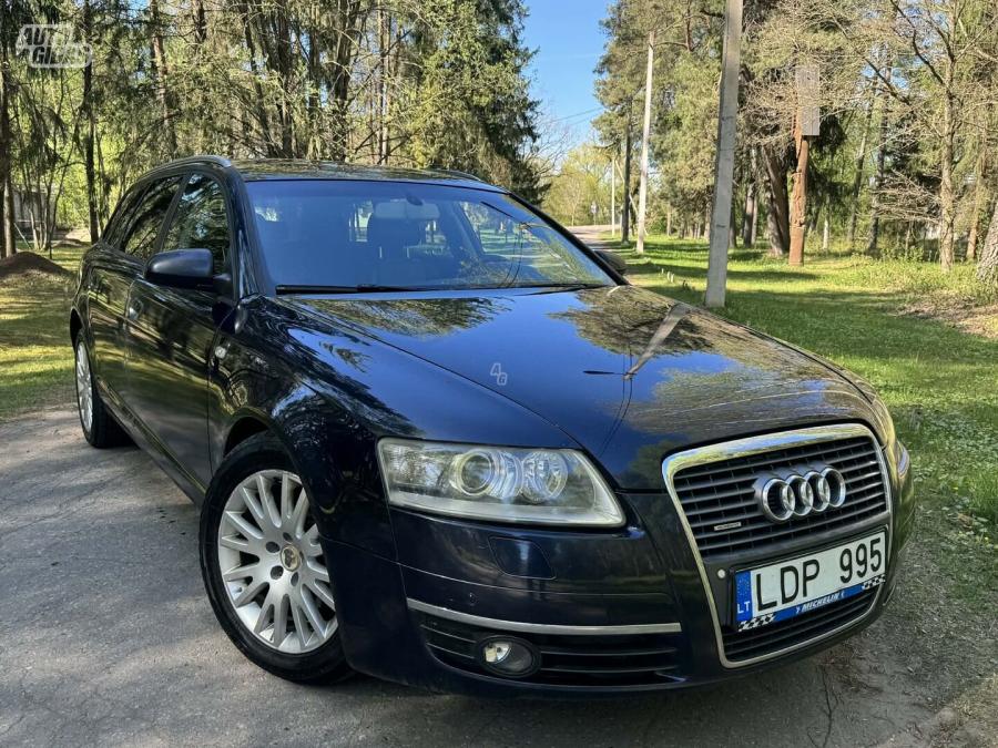 Синий Ауди А6 2006 в Паневежис, объемом двигателя 2.70 л и пробегом 410 тыс. км за 2450 €, фото 3 на AUTOMOTO.COM.LV