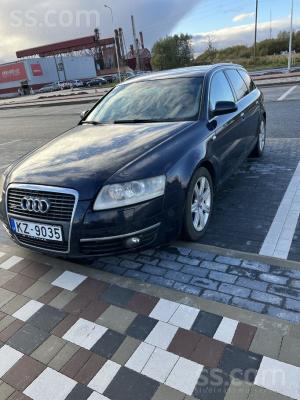 Blue Audi A6 2006 in Jelgava, with an engine capacity of 2.70 L and mileage of 301 thousand km for 2000 €, photo  on AUTOMOTO.COM.LV