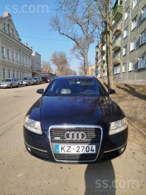 Blue Audi A6 2006 in Daugavpils, with an engine capacity of 2.70 L and mileage of 375 thousand km for 2800 €, photo 1 on AUTOMOTO.COM.LV