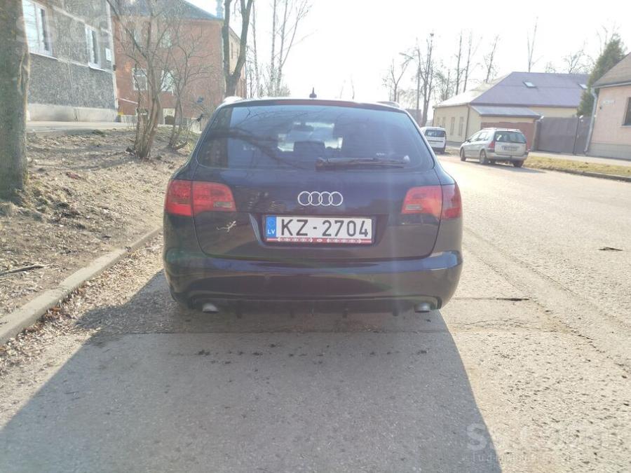 Blue Audi A6 2006 in Daugavpils, with an engine capacity of 2.70 L and mileage of 375 thousand km for 2800 €, photo 4 on AUTOMOTO.COM.LV