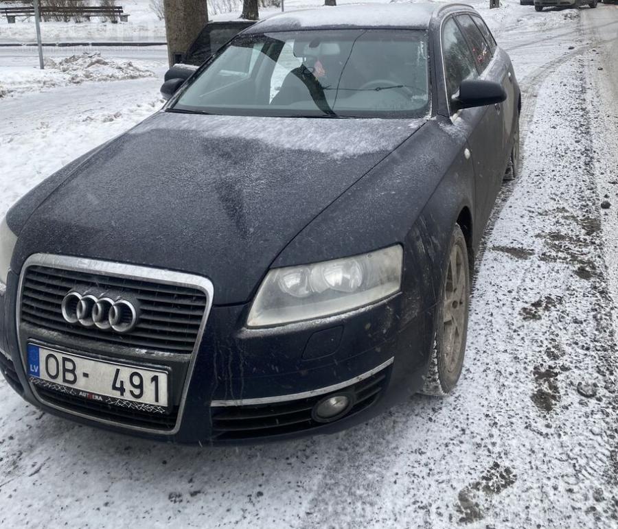 Синий Ауди А6 2006 в Рига, объемом двигателя 2.00 л и пробегом 406 тыс. км за 2700 €, фото 1 на AUTOMOTO.COM.LV