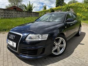 Blue Audi A6 2006 in Daugavpils, with an engine capacity of 3.00 L and mileage of 484 thousand km for 3900 €, photo  on AUTOMOTO.COM.LV