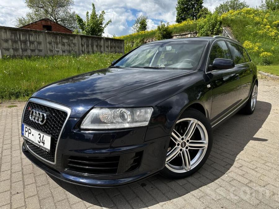 Zils Audi A6 2006 Daugavpils, ar dzinēja tilpumu 3.00 L un nobraukumu 484 tūkst. km par 3900 €, foto 1 vietnē AUTOMOTO.COM.LV