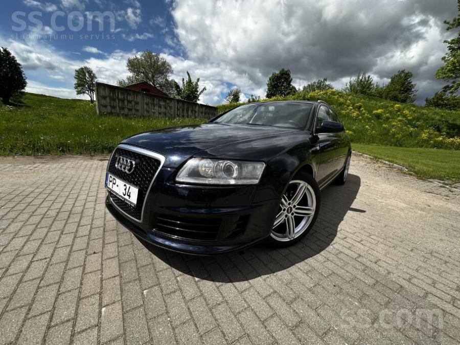 Zils Audi A6 2006 Daugavpils, ar dzinēja tilpumu 3.00 L un nobraukumu 484 tūkst. km par 3900 €, foto 3 vietnē AUTOMOTO.COM.LV