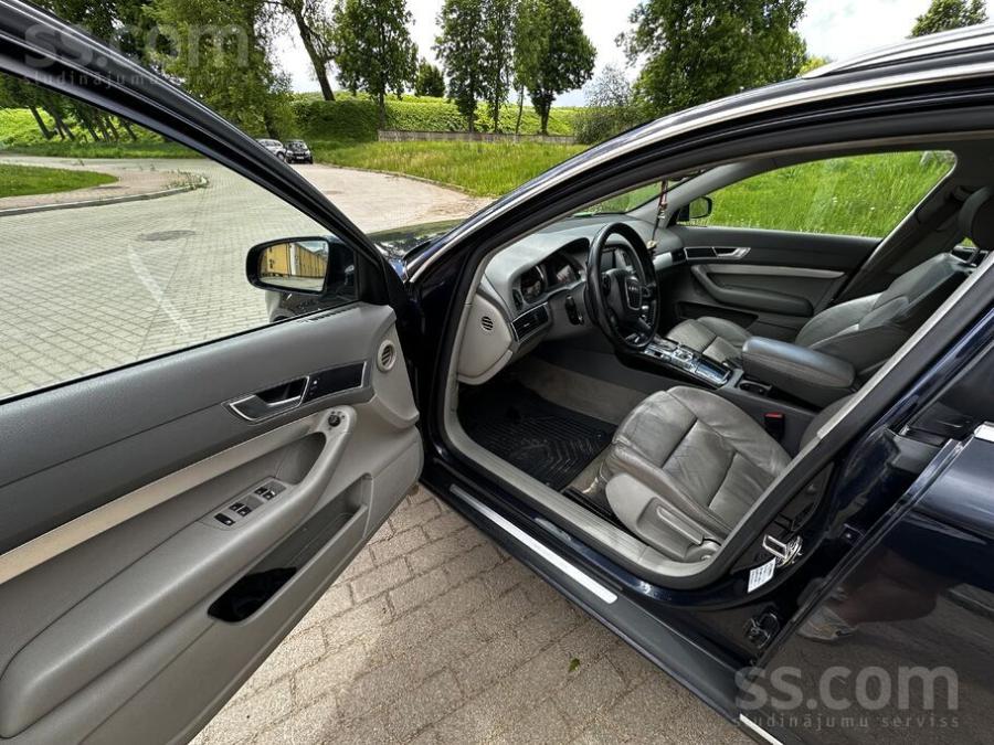 Zils Audi A6 2006 Daugavpils, ar dzinēja tilpumu 3.00 L un nobraukumu 484 tūkst. km par 3900 €, foto 14 vietnē AUTOMOTO.COM.LV