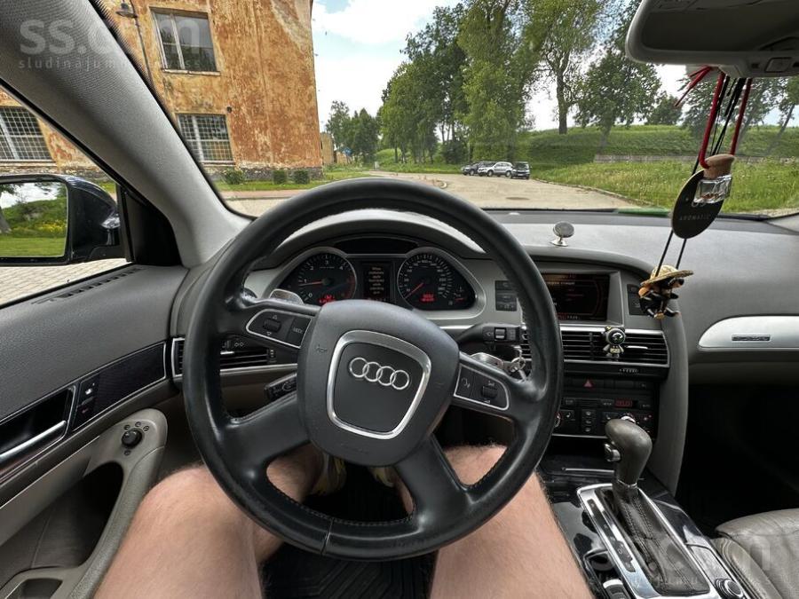 Zils Audi A6 2006 Daugavpils, ar dzinēja tilpumu 3.00 L un nobraukumu 484 tūkst. km par 3900 €, foto 17 vietnē AUTOMOTO.COM.LV