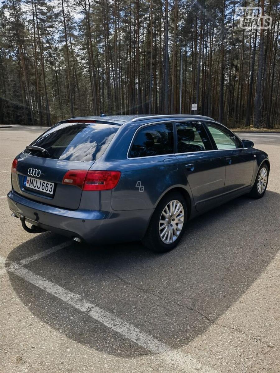 Blue Audi A6 2006 in Druskininkai, with an engine capacity of 3.00 L and mileage of 400 thousand km for 2250 €, photo 1 on AUTOMOTO.COM.LV