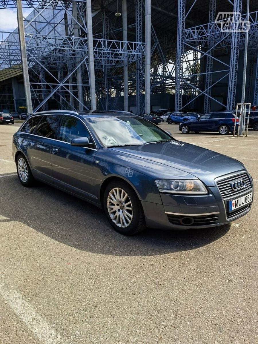Blue Audi A6 2006 in Druskininkai, with an engine capacity of 3.00 L and mileage of 400 thousand km for 2250 €, photo 4 on AUTOMOTO.COM.LV