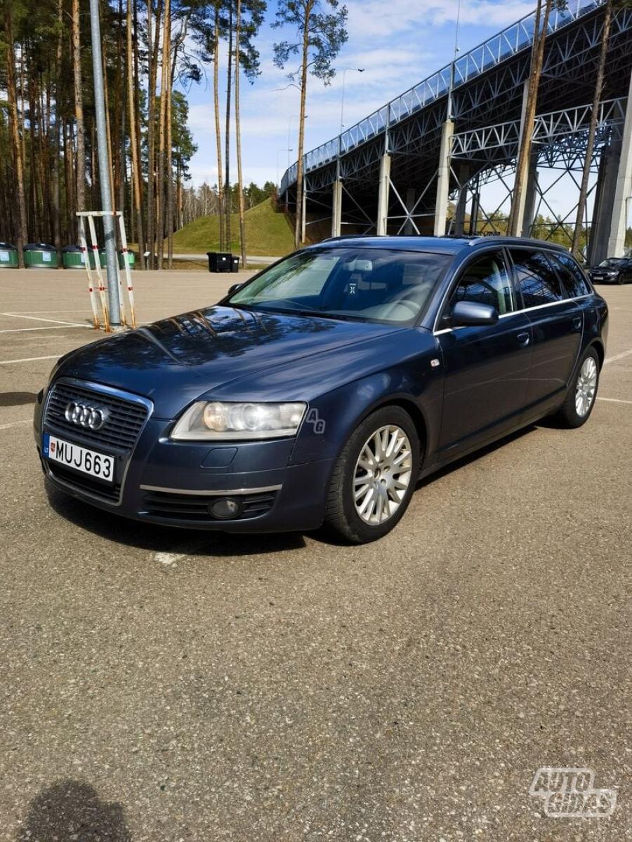 Blue Audi A6 2006 in Druskininkai, with an engine capacity of 3.00 L and mileage of 400 thousand km for 2250 €, photo 6 on AUTOMOTO.COM.LV