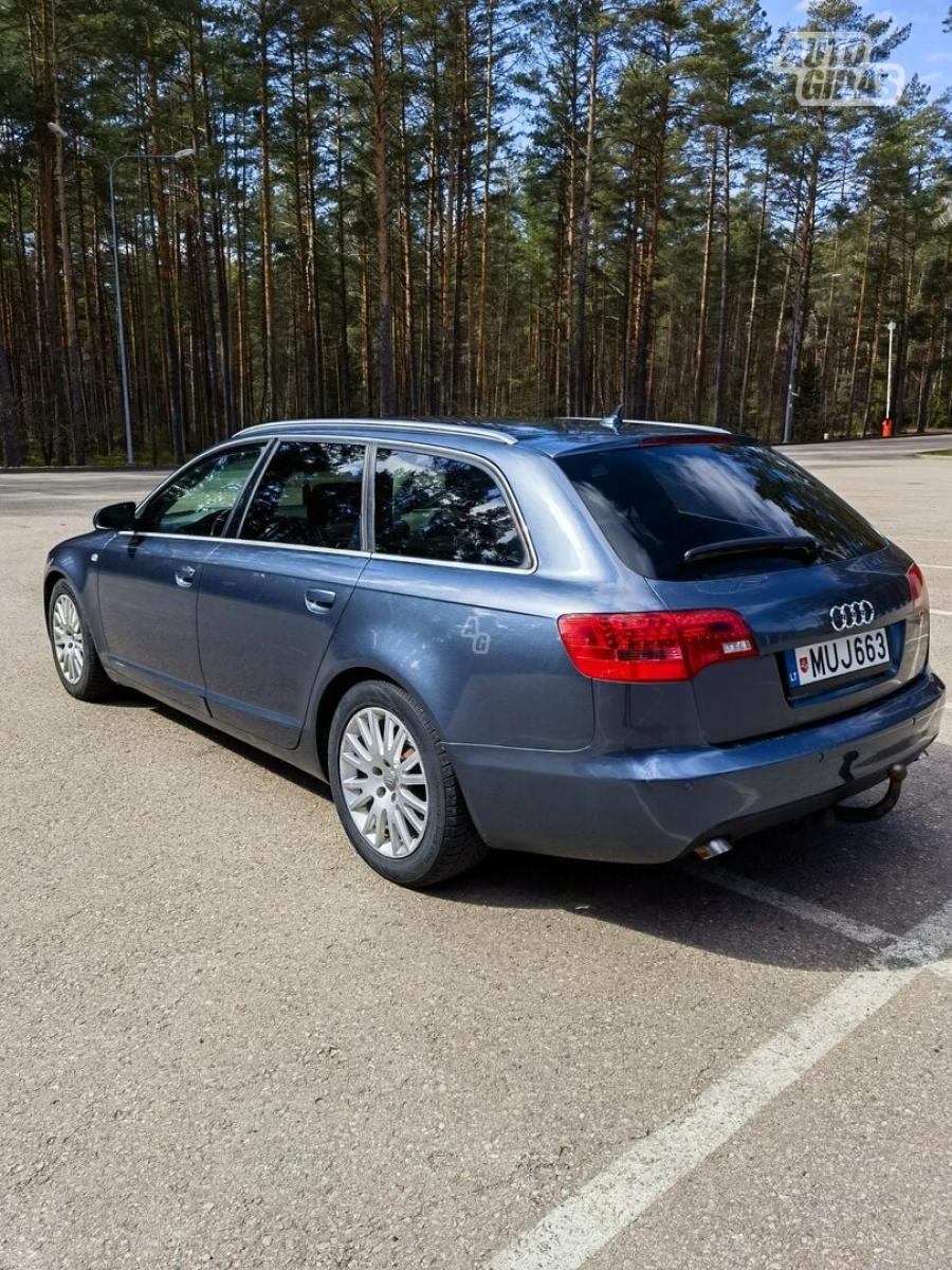 Blue Audi A6 2006 in Druskininkai, with an engine capacity of 3.00 L and mileage of 400 thousand km for 2250 €, photo 8 on AUTOMOTO.COM.LV