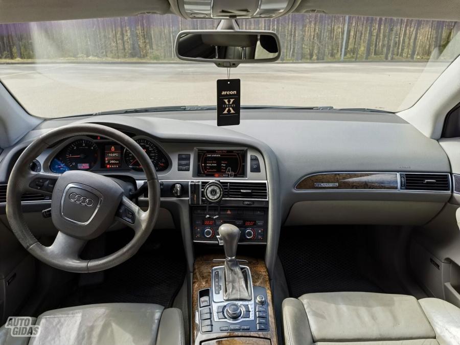 Blue Audi A6 2006 in Druskininkai, with an engine capacity of 3.00 L and mileage of 400 thousand km for 2250 €, photo 12 on AUTOMOTO.COM.LV