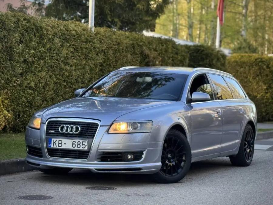 Blue Audi A6 2006 in Riga, with an engine capacity of 3.00 L and mileage of 440 thousand km for 2800 €, photo 1 on AUTOMOTO.COM.LV