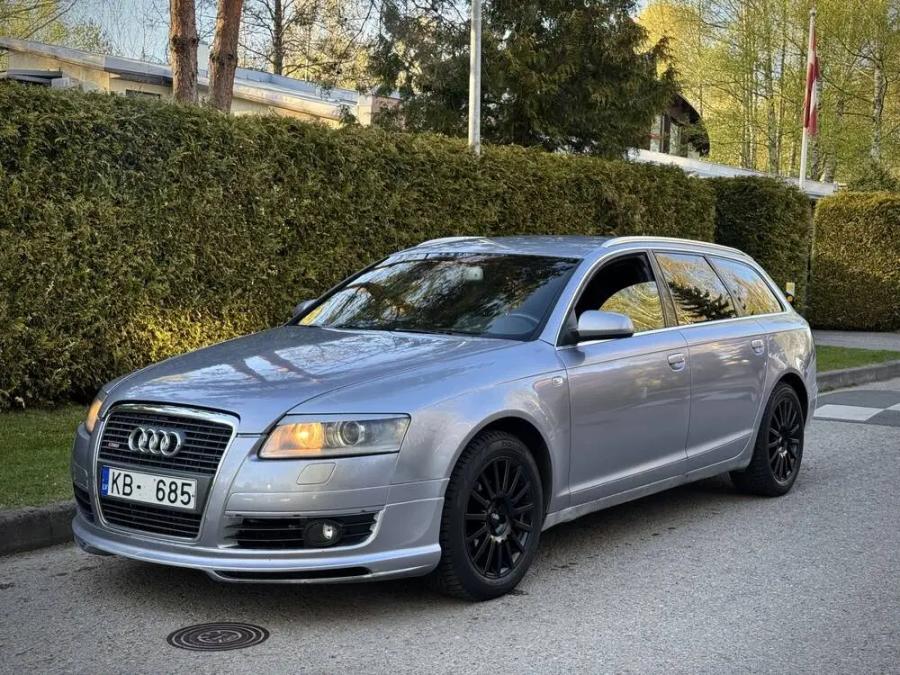 Blue Audi A6 2006 in Riga, with an engine capacity of 3.00 L and mileage of 440 thousand km for 2800 €, photo 3 on AUTOMOTO.COM.LV