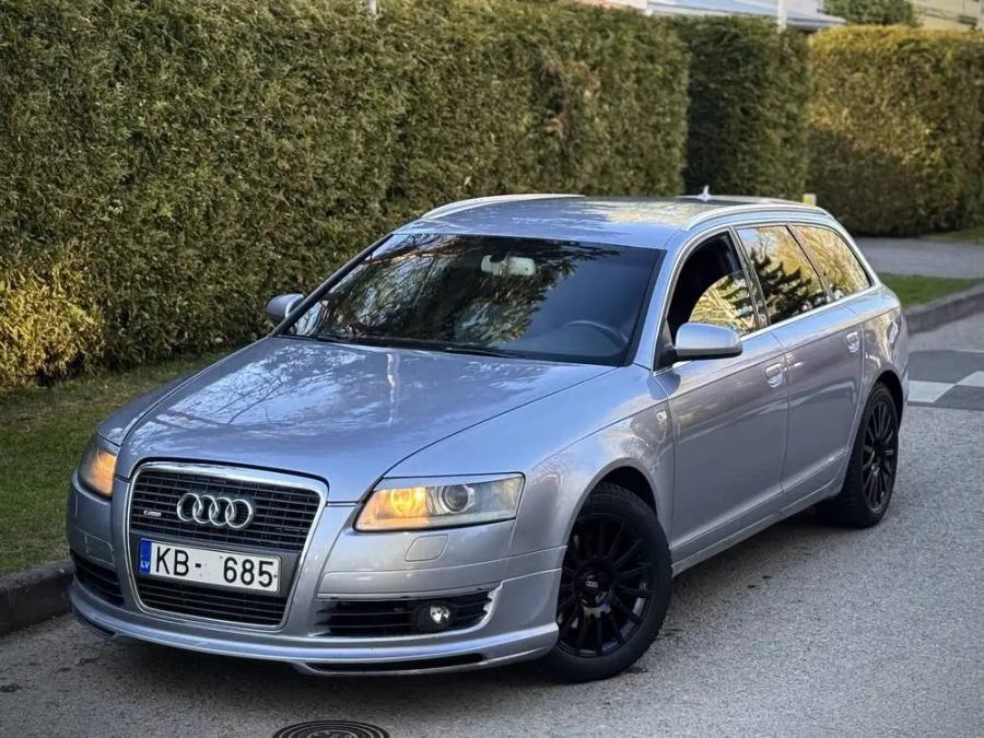 Blue Audi A6 2006 in Riga, with an engine capacity of 3.00 L and mileage of 440 thousand km for 2800 €, photo 4 on AUTOMOTO.COM.LV