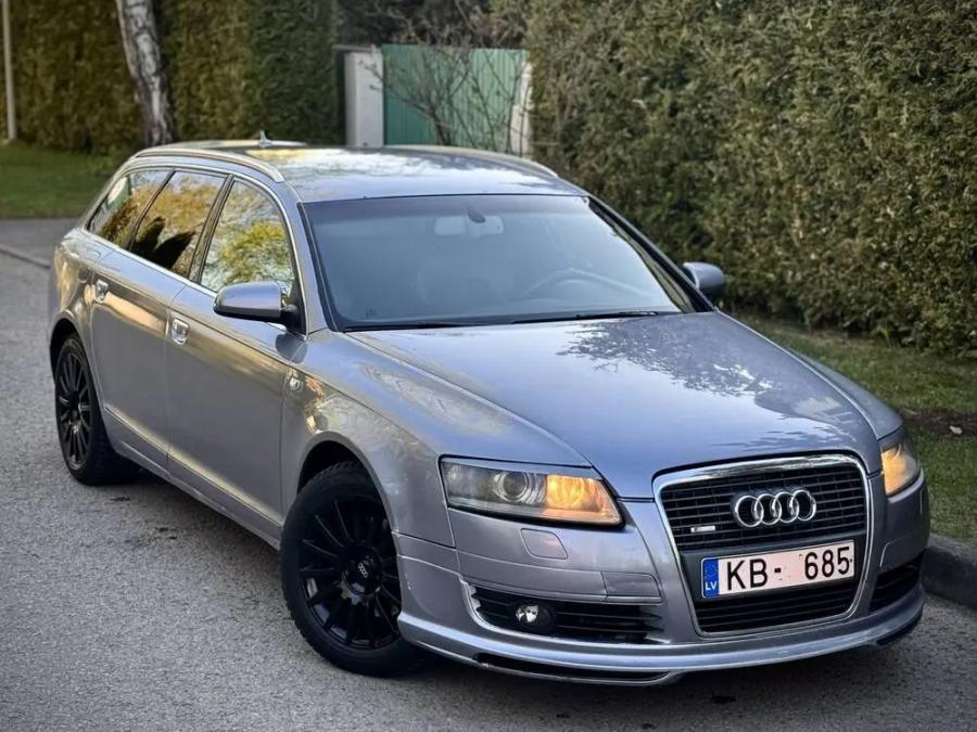 Blue Audi A6 2006 in Riga, with an engine capacity of 3.00 L and mileage of 440 thousand km for 2800 €, photo 6 on AUTOMOTO.COM.LV