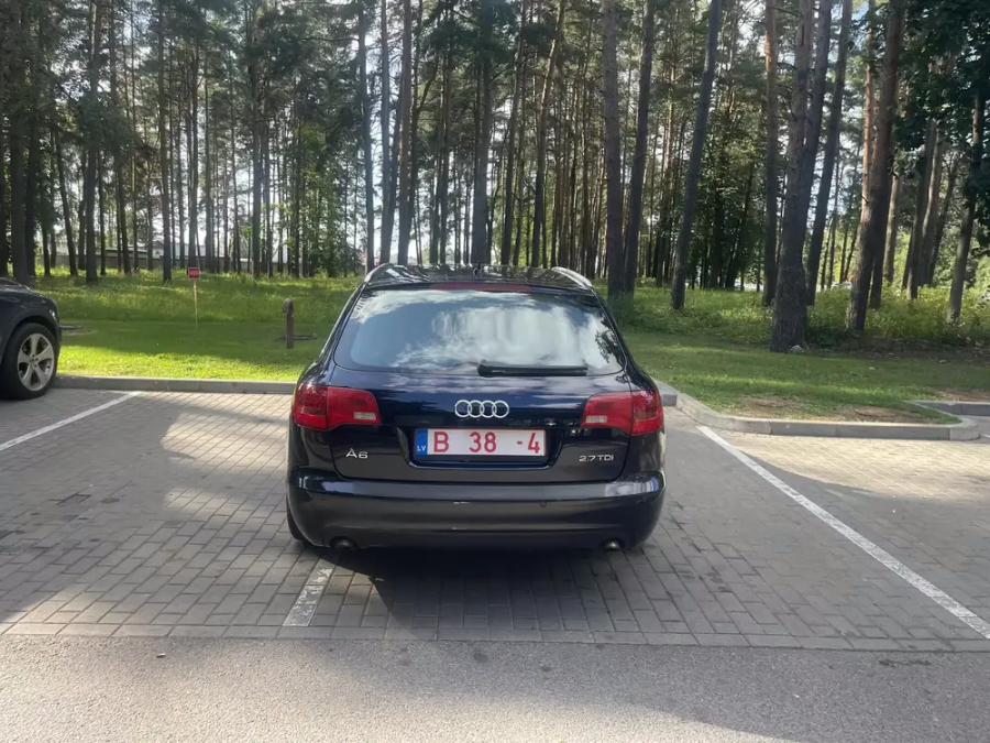 Blue Audi A6 2006 in Riga, with an engine capacity of 2.70 L and mileage of 238 thousand km for 1500 €, photo 6 on AUTOMOTO.COM.LV