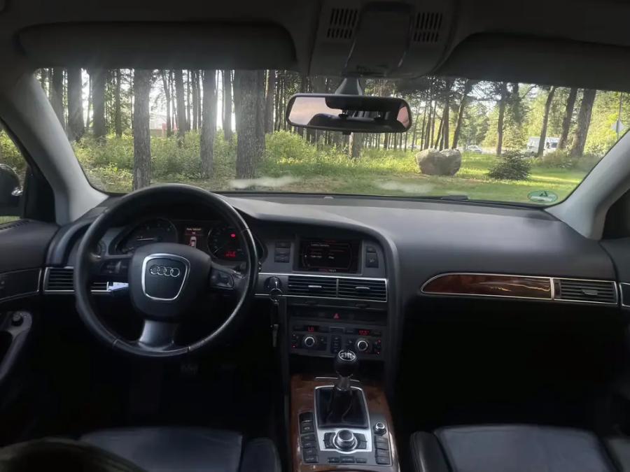 Blue Audi A6 2006 in Riga, with an engine capacity of 2.70 L and mileage of 238 thousand km for 1500 €, photo 8 on AUTOMOTO.COM.LV