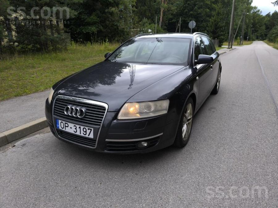 Blue Audi A6 2006 in Riga, with an engine capacity of 2.40 L and mileage of 309 thousand km for 1250 €, photo 1 on AUTOMOTO.COM.LV
