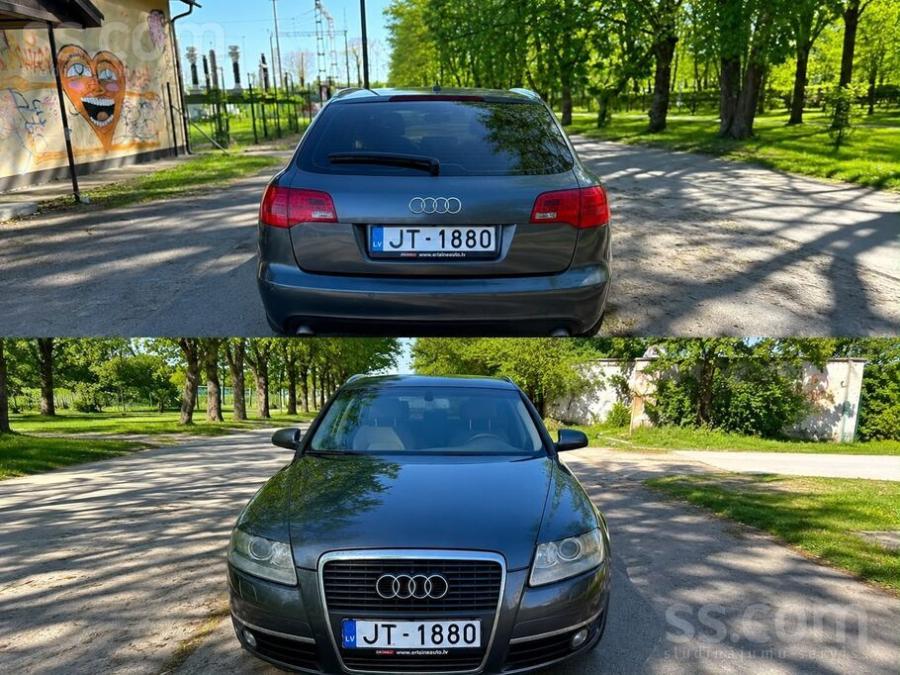 Blue Audi A6 2006 in Riga, with an engine capacity of 2.70 L and mileage of 395 thousand km for 2100 €, photo 1 on AUTOMOTO.COM.LV