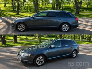 Blue Audi A6 2006 in Riga, with an engine capacity of 2.70 L and mileage of 395 thousand km for 2100 €, photo 4 on AUTOMOTO.COM.LV