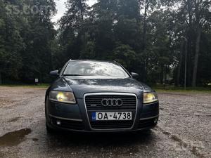 Zils Audi A6 2006 Preiļi, ar dzinēja tilpumu 2.70 L un nobraukumu 370 tūkst. km par 1800 €, foto  vietnē AUTOMOTO.COM.LV