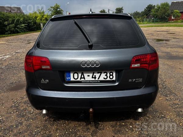 Zils Audi A6 2006 Preiļi, ar dzinēja tilpumu 2.70 L un nobraukumu 370 tūkst. km par 1800 €, foto 4 vietnē AUTOMOTO.COM.LV