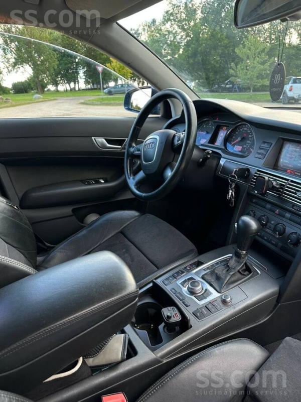 Blue Audi A6 2006 in Riga, with an engine capacity of 2.70 L and mileage of 340 thousand km for 2300 €, photo 7 on AUTOMOTO.COM.LV
