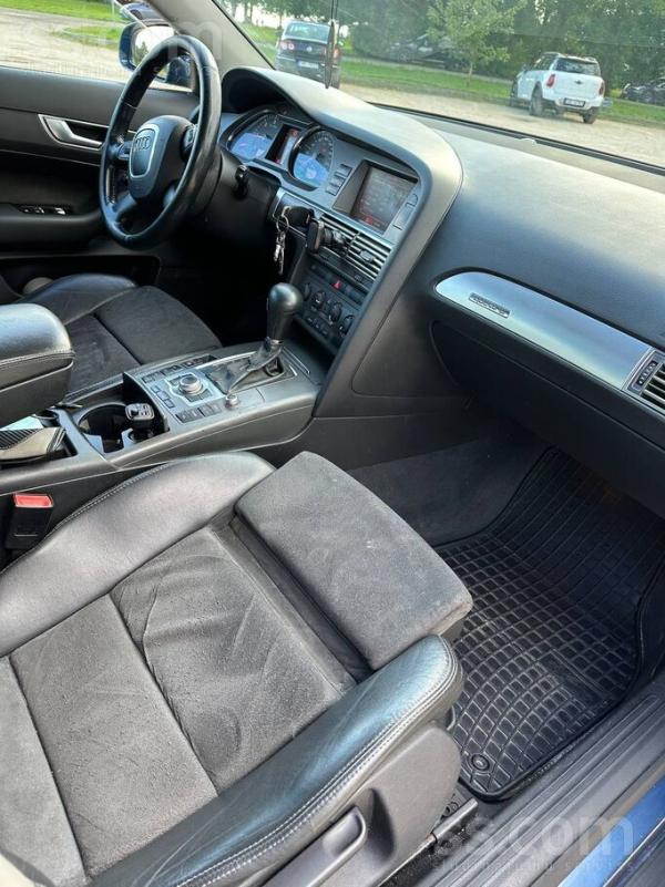 Blue Audi A6 2006 in Riga, with an engine capacity of 2.70 L and mileage of 340 thousand km for 2300 €, photo 8 on AUTOMOTO.COM.LV