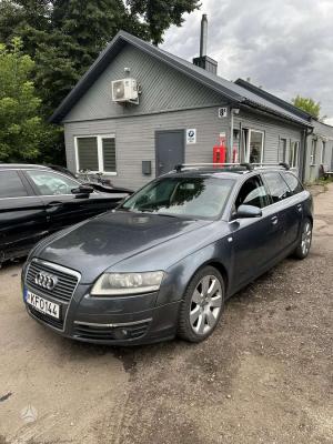 Zils Audi A6 2006 Kauņa, ar dzinēja tilpumu 2.97 L un nobraukumu 400 tūkst. km par 1990 €, foto  vietnē AUTOMOTO.COM.LV