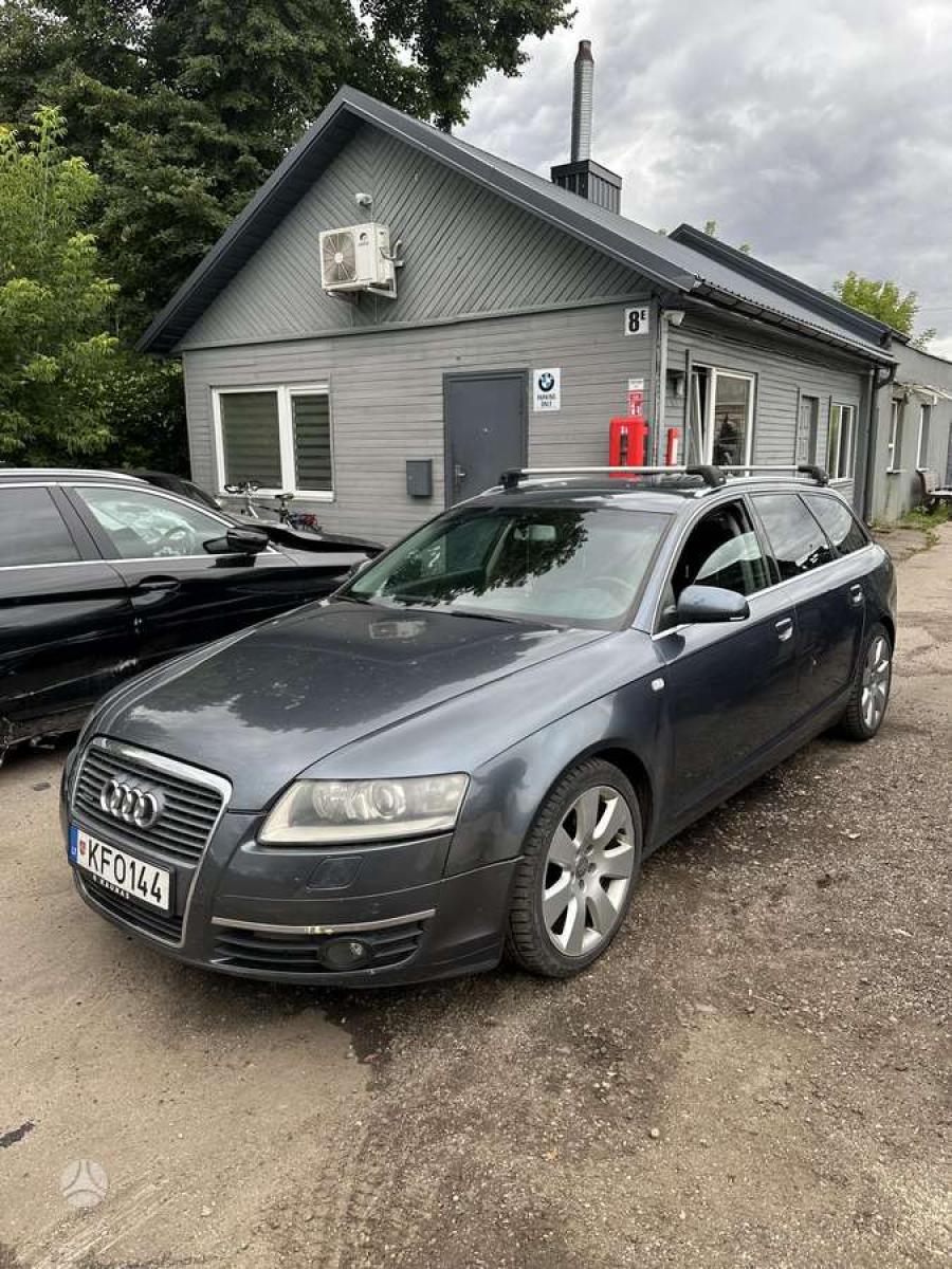 Blue Audi A6 2006 in Kaunas, with an engine capacity of 2.97 L and mileage of 400 thousand km for 1990 €, photo 1 on AUTOMOTO.COM.LV