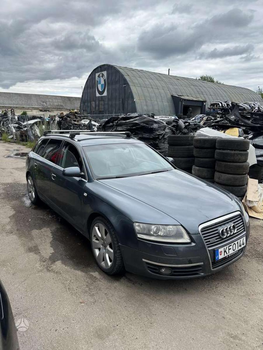 Blue Audi A6 2006 in Kaunas, with an engine capacity of 2.97 L and mileage of 400 thousand km for 1990 €, photo 4 on AUTOMOTO.COM.LV