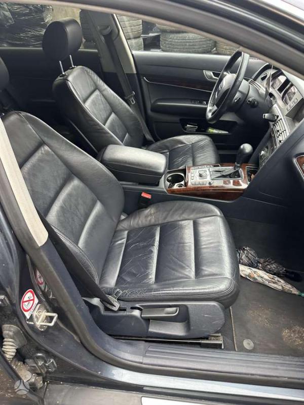 Zils Audi A6 2006 Kauņa, ar dzinēja tilpumu 2.97 L un nobraukumu 400 tūkst. km par 1990 €, foto 9 vietnē AUTOMOTO.COM.LV
