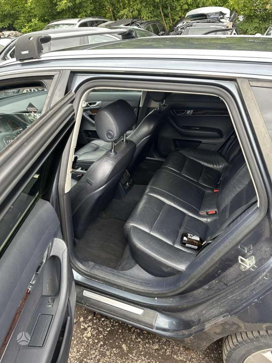 Blue Audi A6 2006 in Kaunas, with an engine capacity of 2.97 L and mileage of 400 thousand km for 1990 €, photo 11 on AUTOMOTO.COM.LV