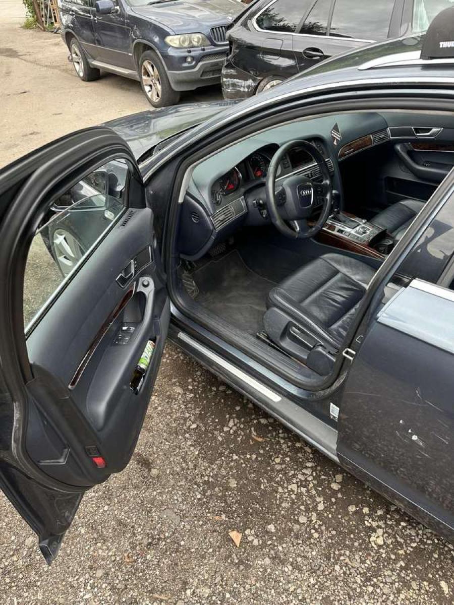 Blue Audi A6 2006 in Kaunas, with an engine capacity of 2.97 L and mileage of 400 thousand km for 1990 €, photo 13 on AUTOMOTO.COM.LV