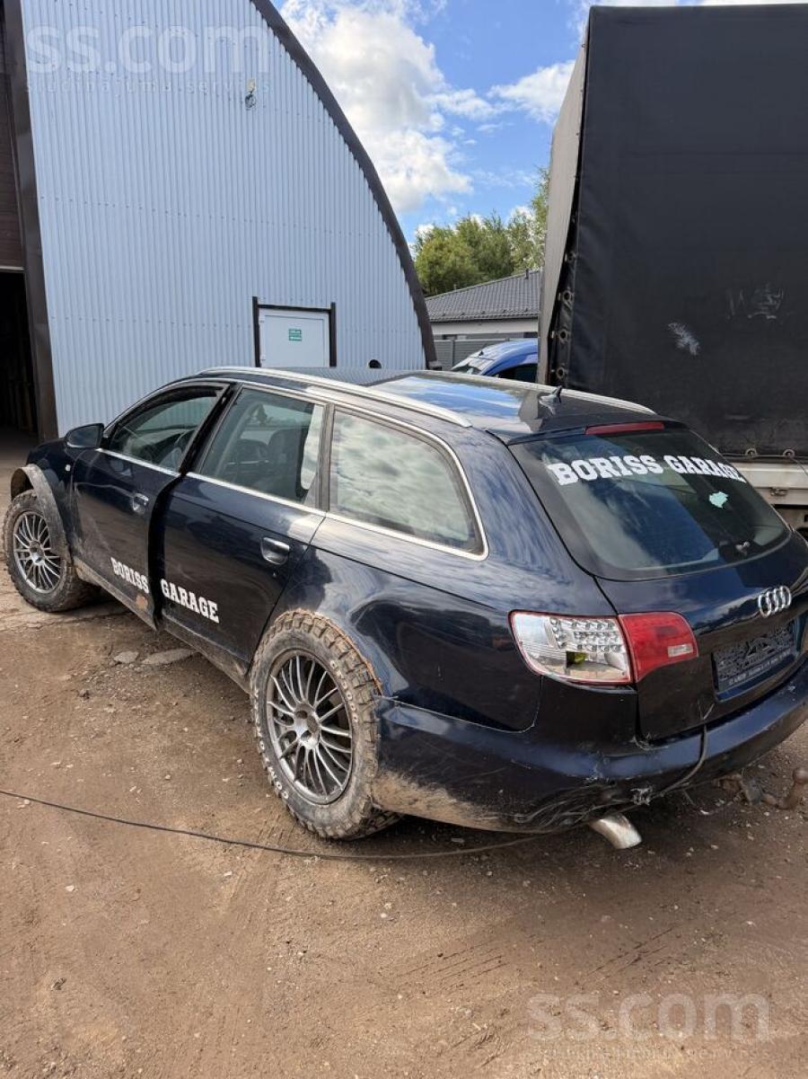 Blue Audi A6 2006 in Rezekne, with an engine capacity of 3.00 L and mileage of 0 thousand km for 650 €, photo 6 on AUTOMOTO.COM.LV