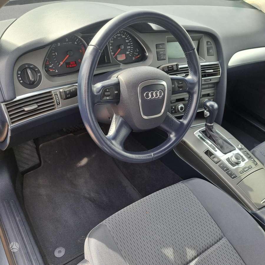 Zils Audi A6 2006 Viļņa, ar dzinēja tilpumu 1.97 L un nobraukumu 282 tūkst. km par 3450 €, foto 25 vietnē AUTOMOTO.COM.LV