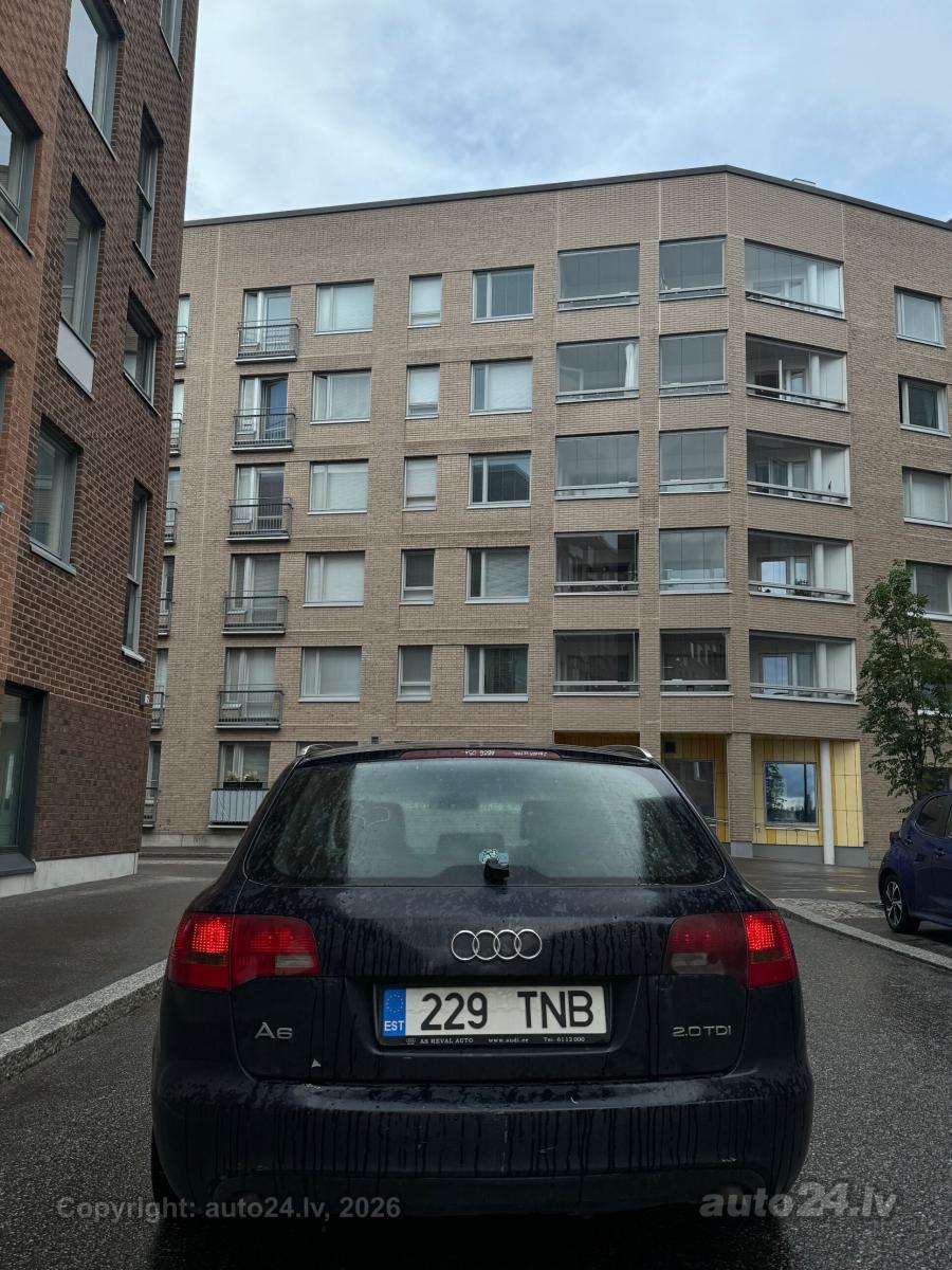 Blue Audi A6 2006 in Tallinn, with an engine capacity of 2.00 L and mileage of 408 thousand km for 1990 €, photo 7 on AUTOMOTO.COM.LV