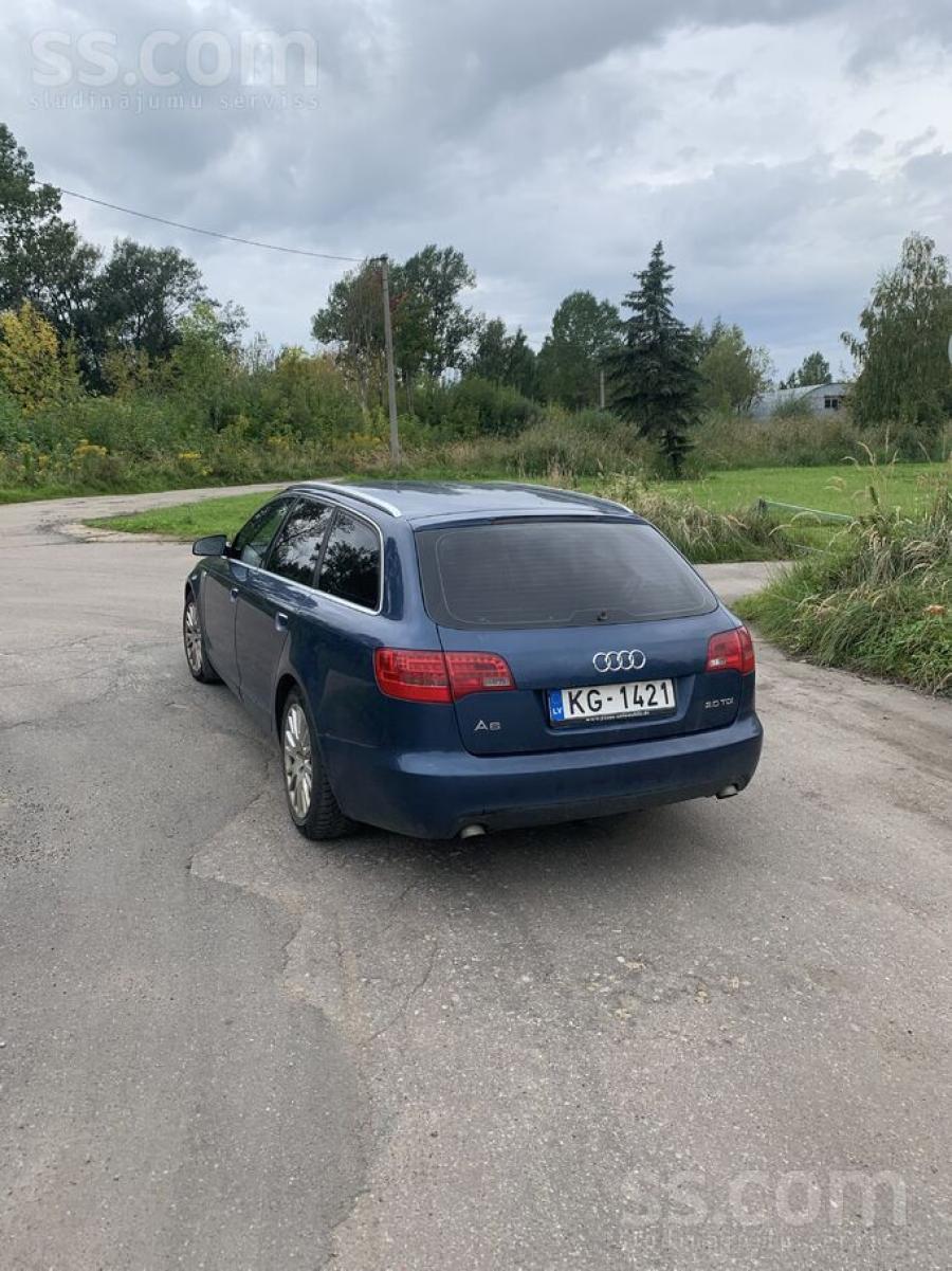 Blue Audi A6 2006 in Riga, with an engine capacity of 2.00 L and mileage of 345 thousand km for 1800 €, photo 4 on AUTOMOTO.COM.LV
