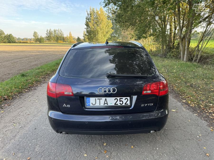 Синий Ауди А6 2006 в Вилкавишкис, объемом двигателя 2.70 л и пробегом 345 тыс. км за 1850 €, фото 6 на AUTOMOTO.COM.LV