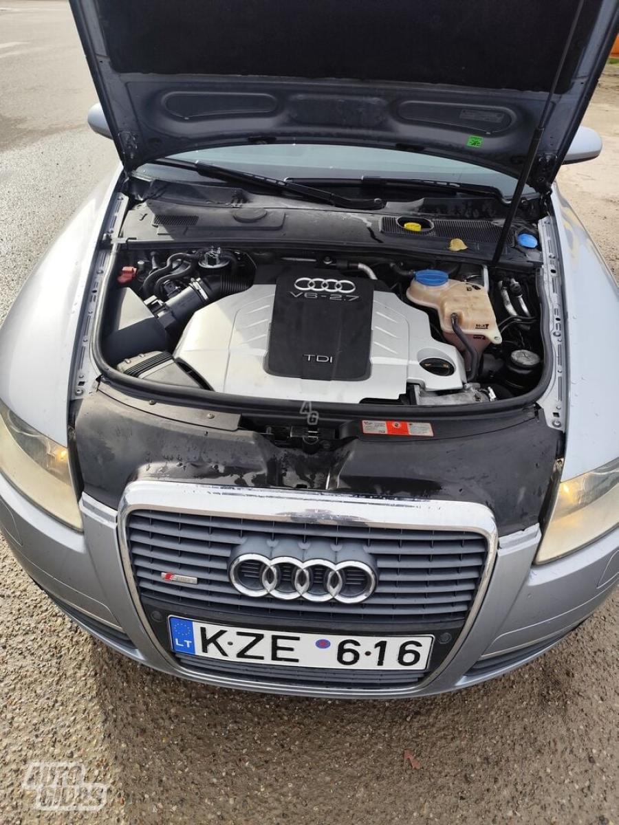 Zils Audi A6 2006 Kauņa, ar dzinēja tilpumu 2.70 L un nobraukumu 500 tūkst. km par 1900 €, foto 1 vietnē AUTOMOTO.COM.LV