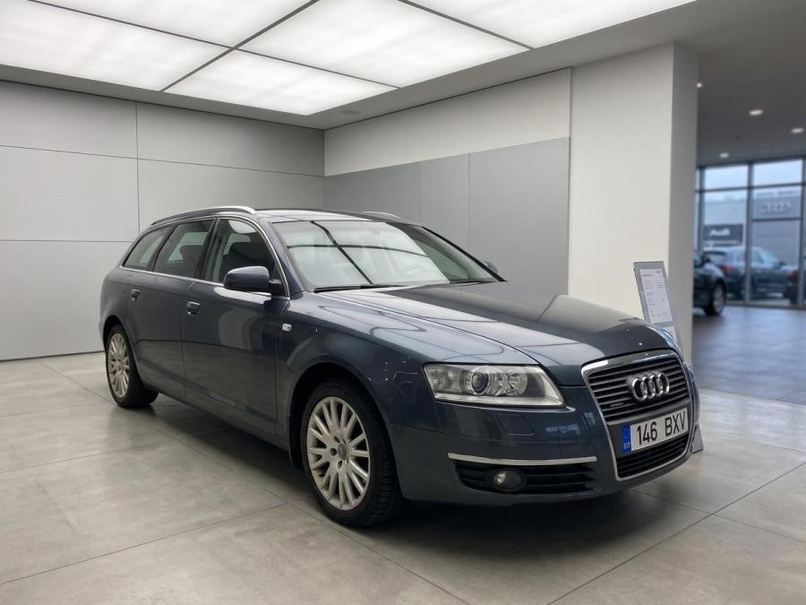 Zils Audi A6 2006 Tallina, ar dzinēja tilpumu 3.20 L un nobraukumu 144 tūkst. km par 4300 €, foto 1 vietnē AUTOMOTO.COM.LV
