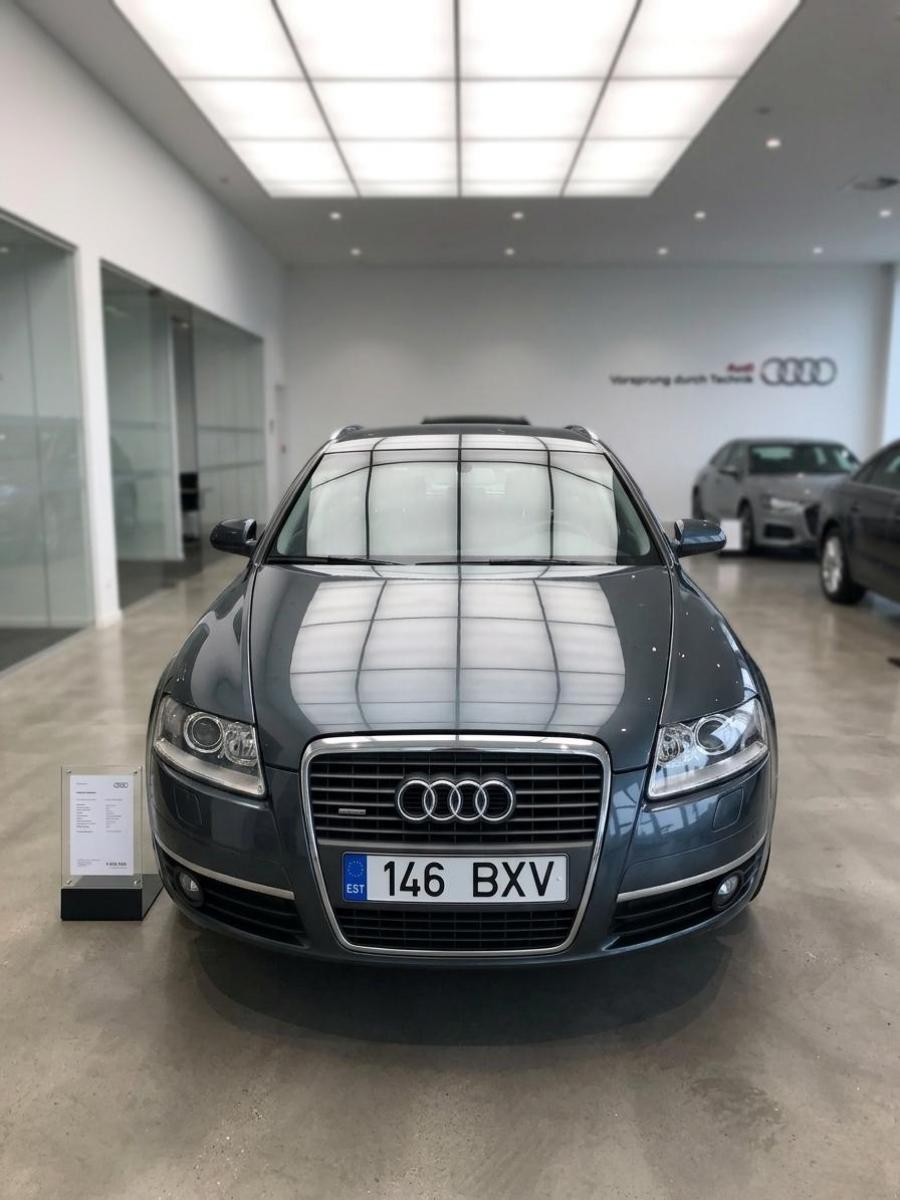 Zils Audi A6 2006 Tallina, ar dzinēja tilpumu 3.20 L un nobraukumu 144 tūkst. km par 4300 €, foto 4 vietnē AUTOMOTO.COM.LV