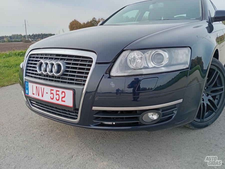 Zils Audi A6 2006 Viļņa, ar dzinēja tilpumu 2.00 L un nobraukumu 299 tūkst. km par 3450 €, foto 10 vietnē AUTOMOTO.COM.LV